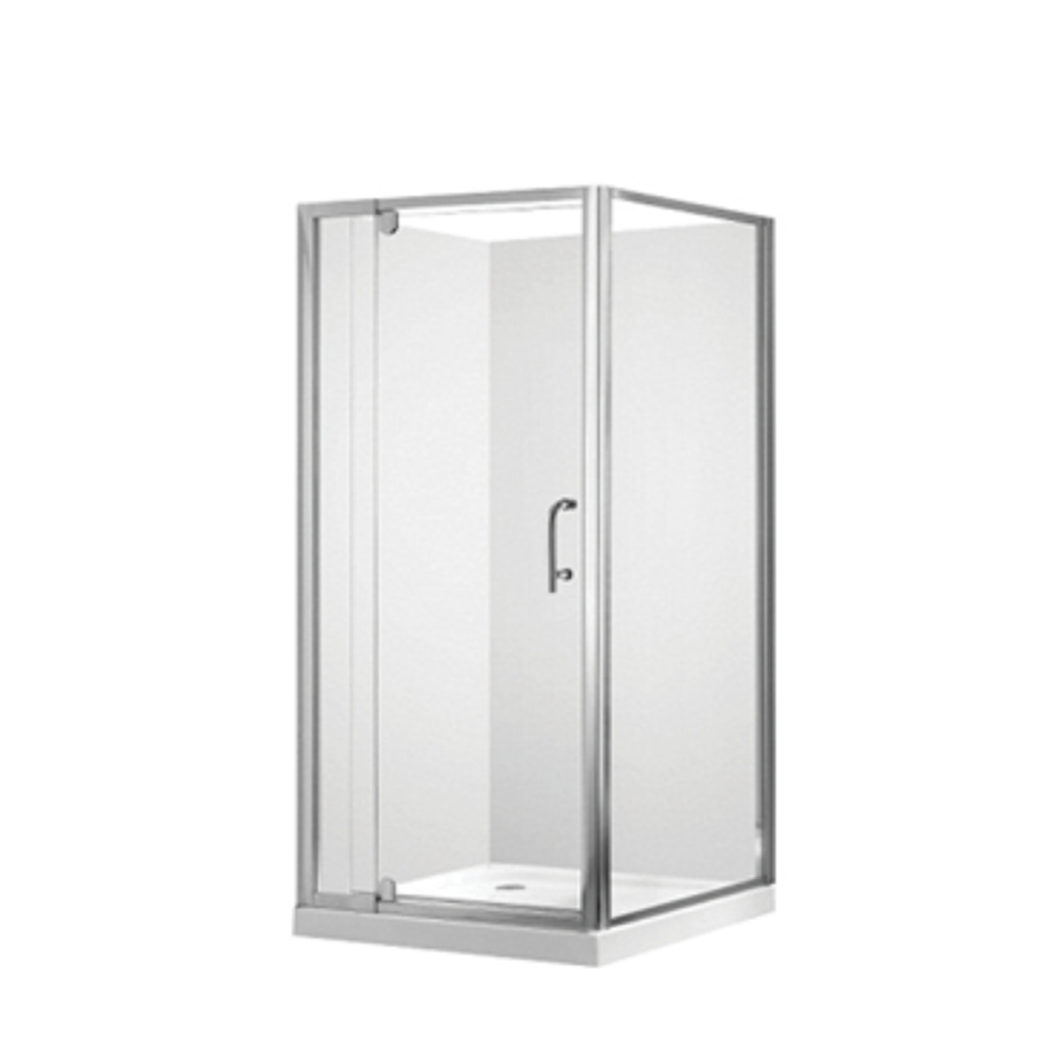 800x1000 Swing Door Shower Box - Green Home Bathroom