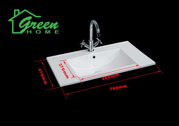 Rectangular Ceramic/Slim Ceramic Basin 400/450/550/600/750/900/1200s ...