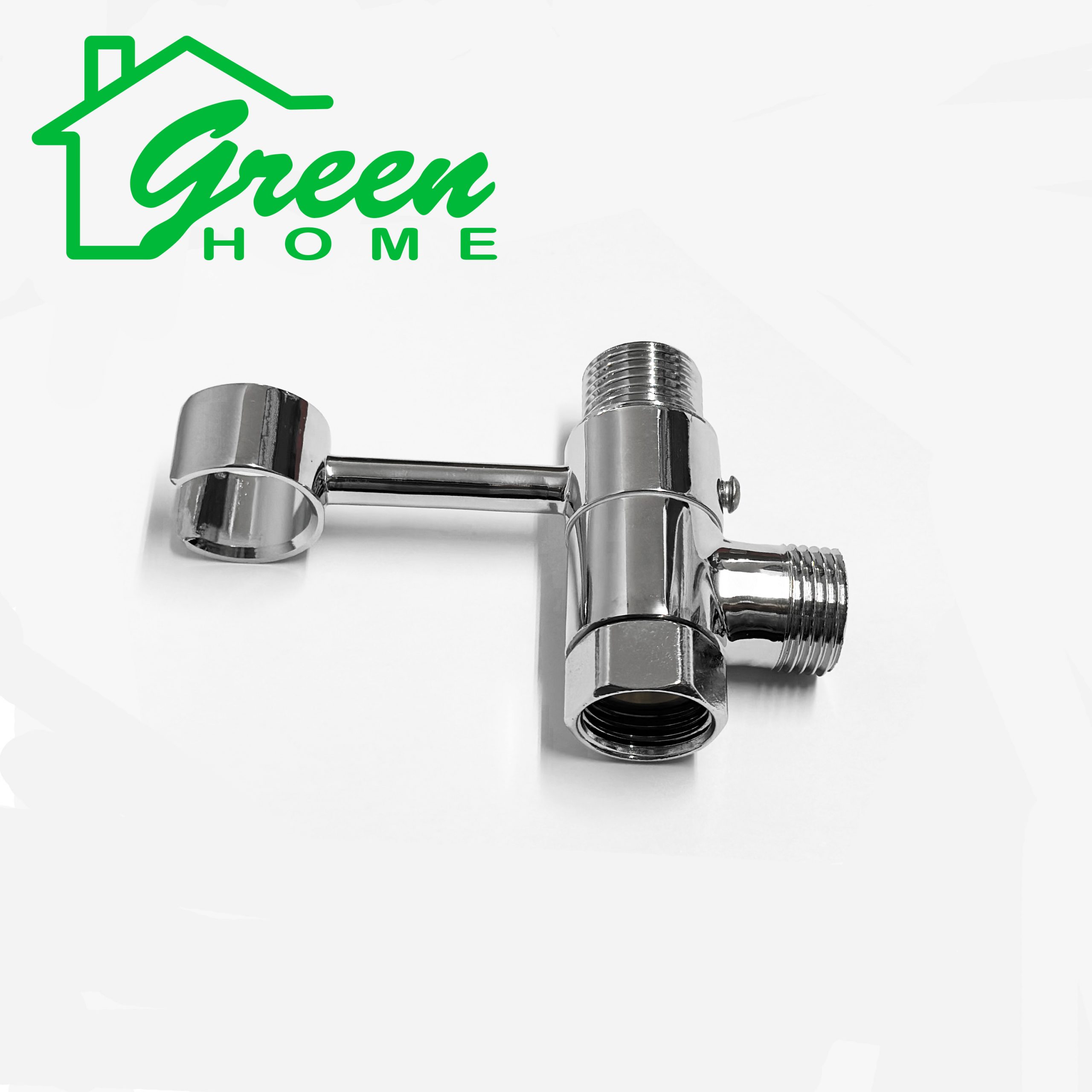 Toilet Bidet Spray 3 Ways Diverter Valve/Connector With Holder - Green ...